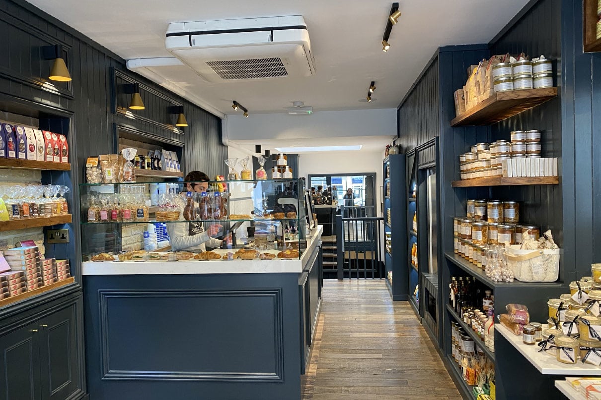 Opening of a café & delicatessen shop - FTC